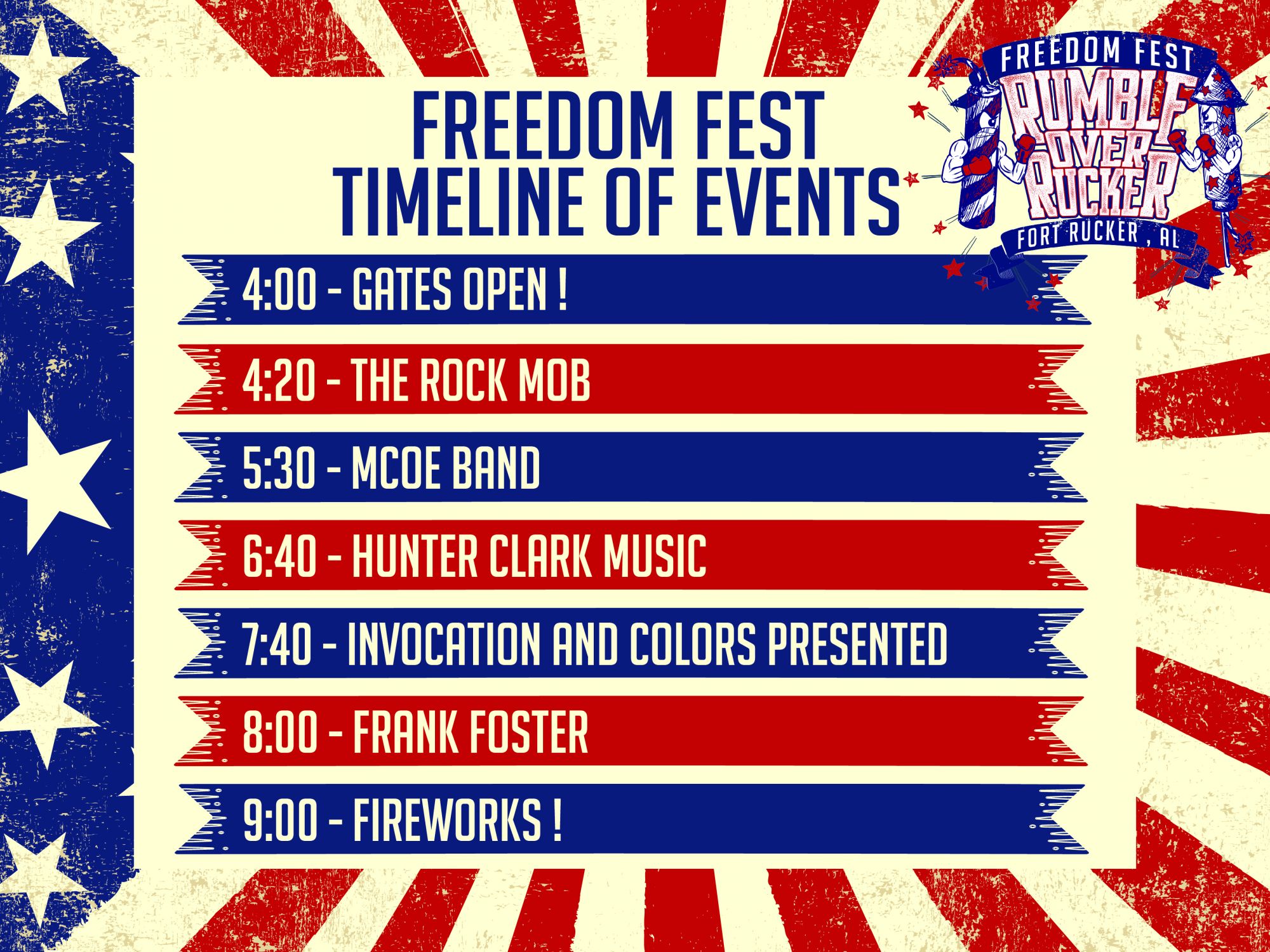Freedom Fest 2022 Ft Rucker US Army MWR